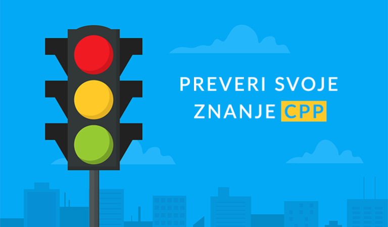 S testi CPP preveri svoje znanje cestno prometnih predpisov - ICPE